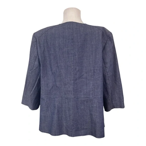 Roz & Ali | Jackets & Coats | Roz Ali Womens Plus Size X Blazer Jacket ...